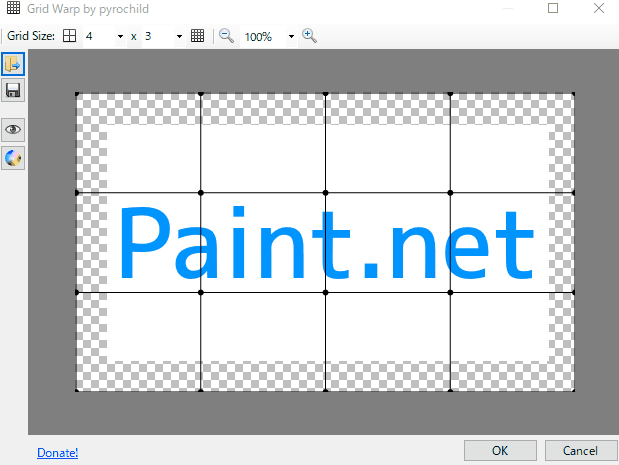paint.net で画像をゆがませて、風に揺らめく旗のようにする | Compota-Soft-Press