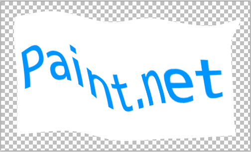 paint.net で画像をゆがませて、風に揺らめく旗のようにする | Compota-Soft-Press