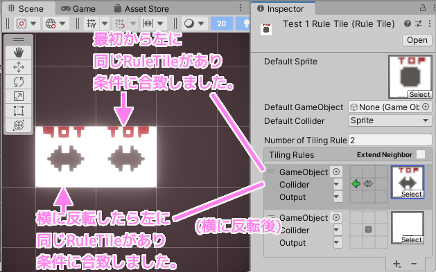 Unity の Rule Tile の 3×3 Box 中心マスのマークの意味 | Compota-Soft-Press