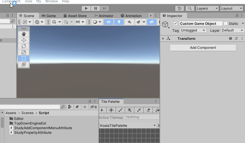 Unity AddComponentMenuでメニューからコンポーネントを追加 | Compota-Soft-Press
