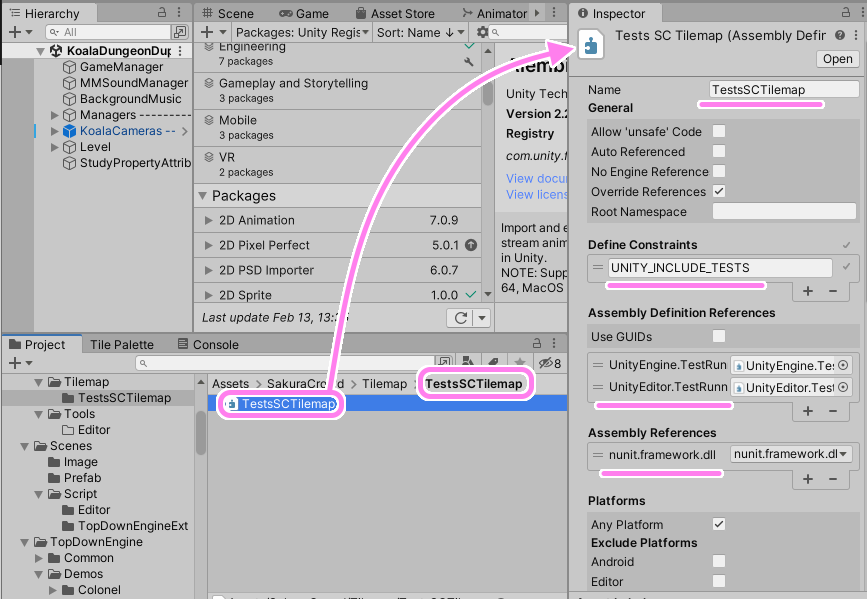 Unity TestRunner によるテストコードの作成とテスト方法 | Compota-Soft-Press