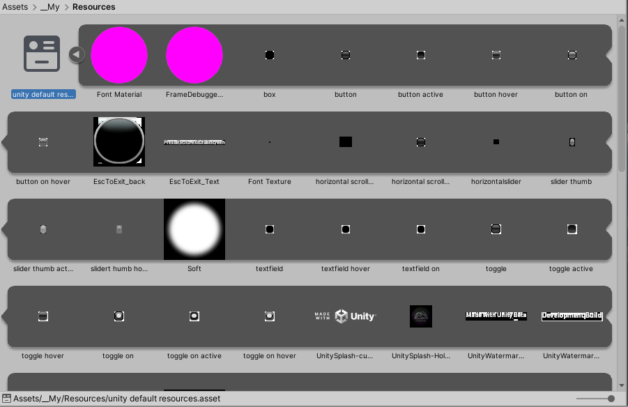 Unity GameManagerのようにアイコンが変化する名前の調べ方 | Compota-Soft-Press