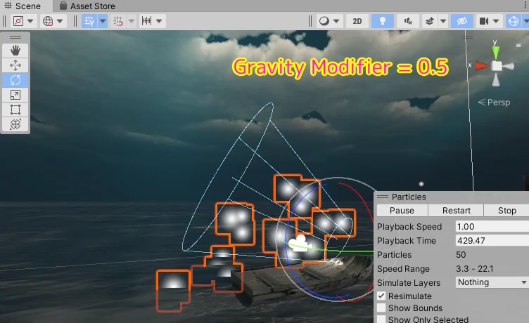 Unity ParticleSystemで船が進むときの波しぶきを作成1/3 | Compota-Soft-Press