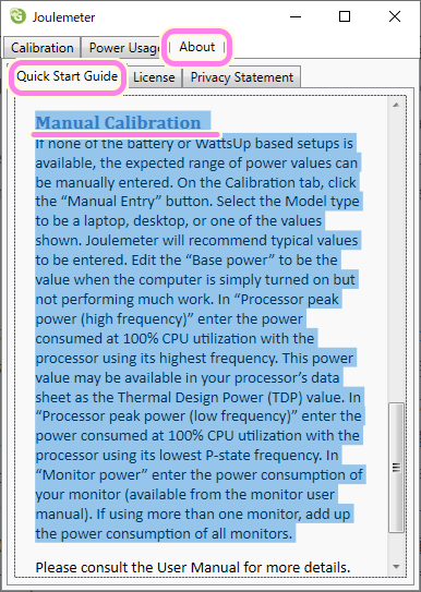 Windows 消費電力計測アプリJoulemeterの設定 | Compota-Soft-Press