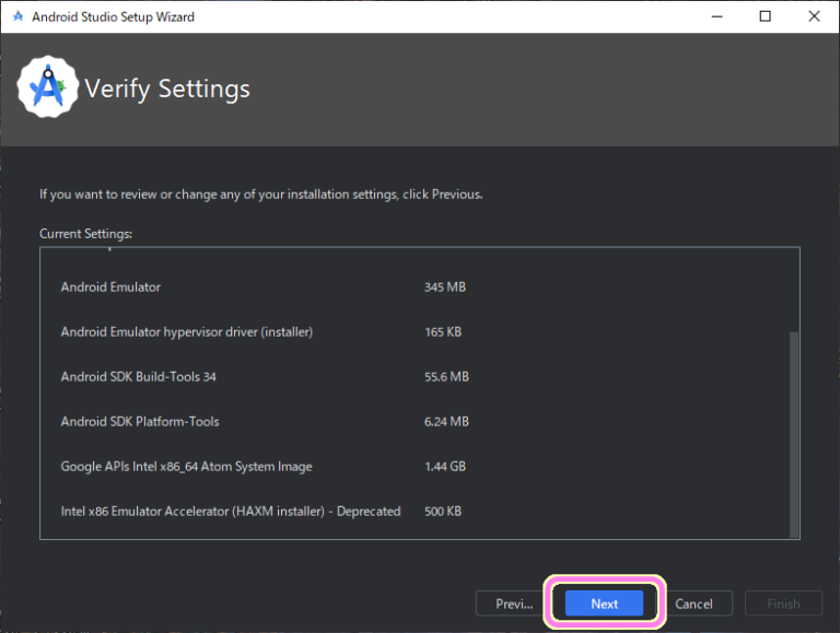 Android Studio 初回起動時の設定・セットアップ | Compota-Soft-Press