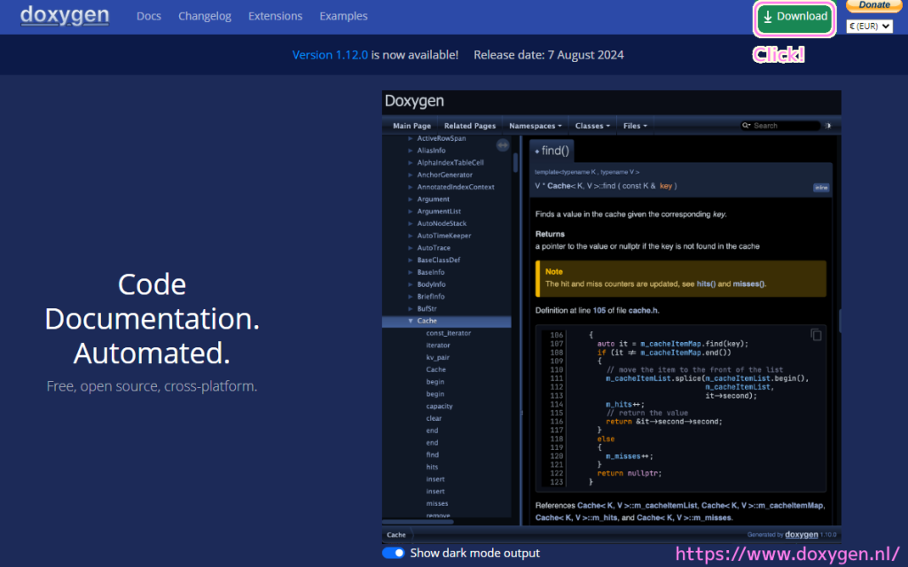 プログラムのコメントからクラス図等のリファレンスを作成するDoxygenの導入 | Compota-Soft-Press